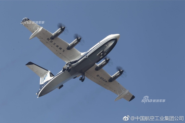 中国AG600将实现南海全海域巡航 可改装成两栖预警机|试飞|傅前哨|南海|南海|试飞_手机新浪网