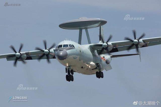 中国巴铁兄弟机！空警500和ZDK-03预警机对比_新浪图片
