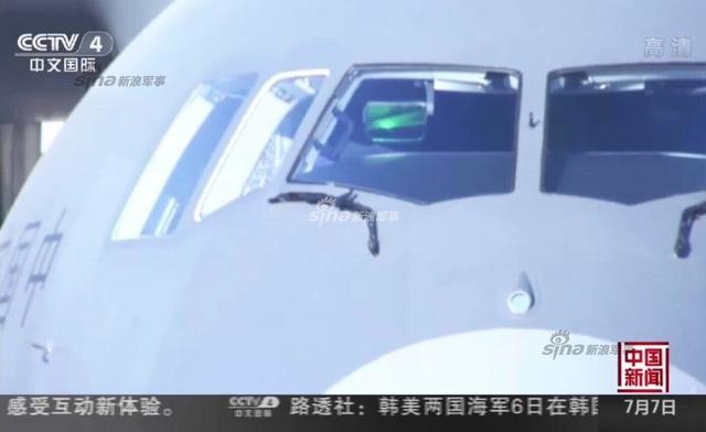 中国C919客机首飞成功！驾驶室装有运20同款HUD_新浪图片