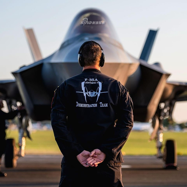 细看做工！美国空军首支装备F35A联队规模将达144架_新浪图片