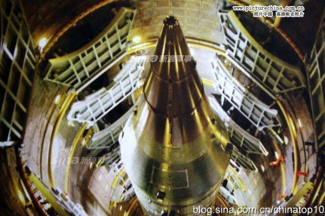 坚持用真理说服敌人！我DF5导弹换涂装堪称暴力美学_新浪图片