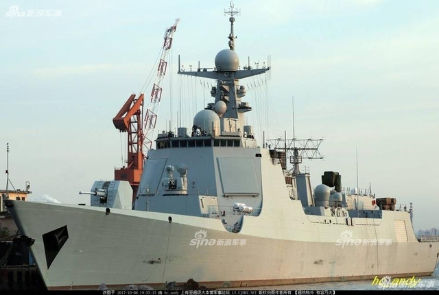 中国第21艘052D/改分段现身 盾舰数量超欧洲盾舰之和_手机新浪网