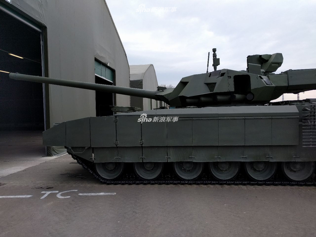俄T14坦克性能如何？炮塔防护仅为薄板火力与99A同级_手机新浪网