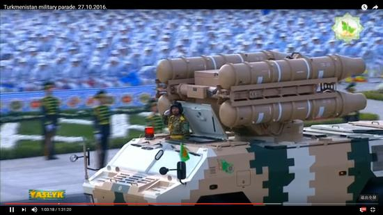 土库曼阅兵展示大量中国装备 解放军代表乐坏了(图)_手机新浪网