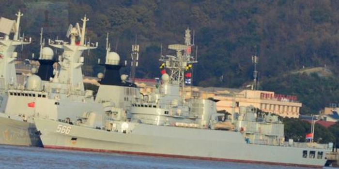 中国海军开始升级053护卫舰 换装两款武器不输新型号_手机新浪网
