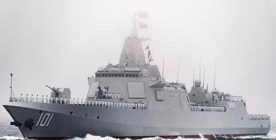 055大驱将加入航母编队 仍需054A改进型担负反潜任务_手机新浪网