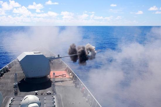 中国海军如何支援登岛战 052D舰炮火力超一个炮兵营|中国|登陆作战|海军|舰炮|中国海军_手机新浪网