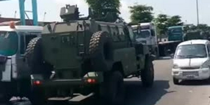 尼日利亚陆军增购的100辆CS/VP3防地雷反伏击车到货(含视频)_手机新浪网