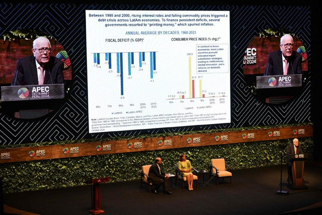 2024秘鲁APEC峰会举行开幕式_新浪图片