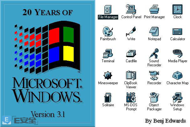25年后，Windows 3.1仍是微软发展历程中的一座丰碑