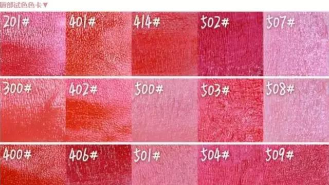 阿玛尼12个经典口红色号，闭着眼买也不会错！