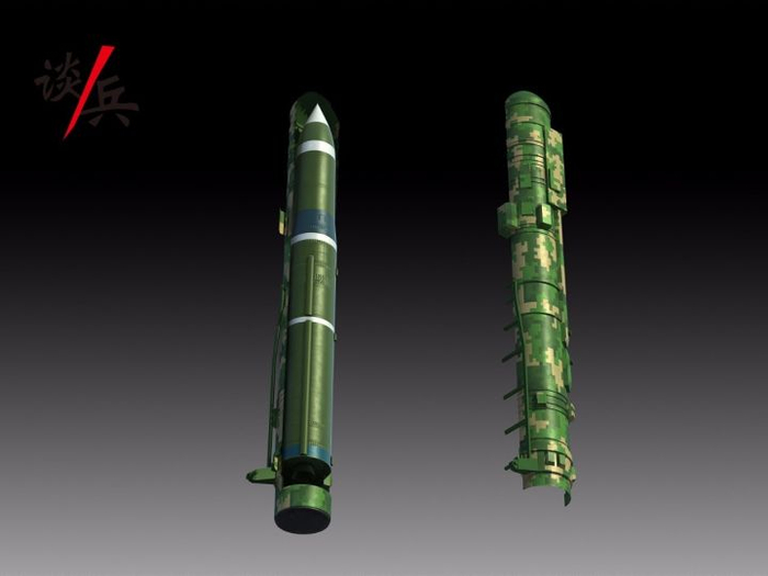 中国东风41导弹真容初露！搭载10枚核弹头，可打击地球任何地方!!!