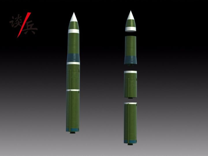 中国东风41导弹真容初露！搭载10枚核弹头，可打击地球任何地方!!!