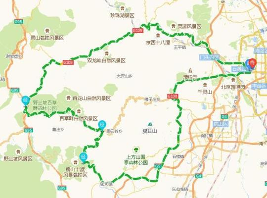 一幅金秋的天然画卷，自驾G108国道