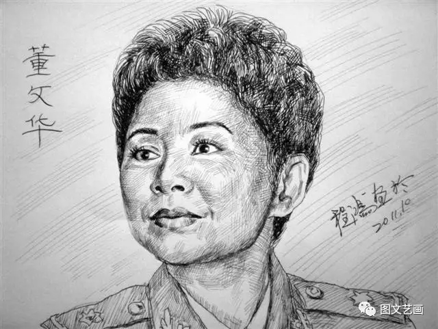 名人钢笔素描，西游记都上了，还有老毕 丫蛋....