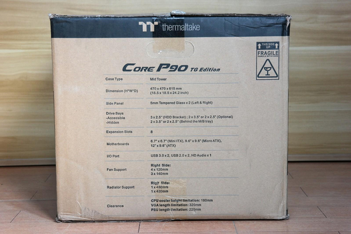 官方“MOD”！Tt P90 TG开放水冷机箱开箱“装机”__财经头条__新浪财经