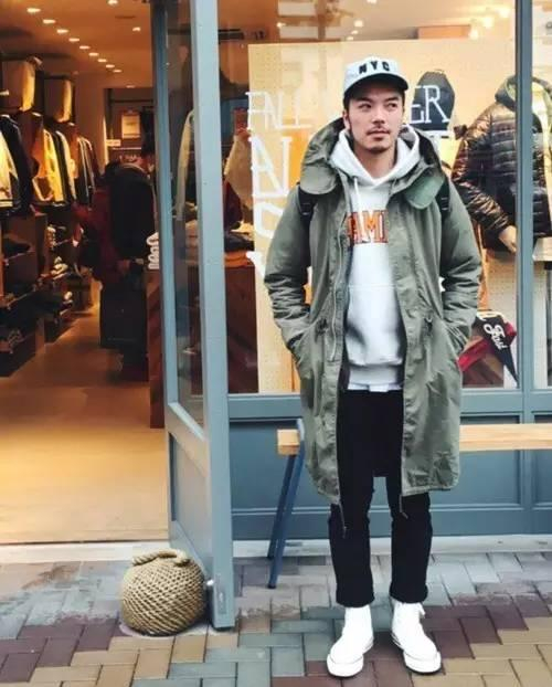 不懂怎样穿长款M-51和阔身军裤？看这里就对了