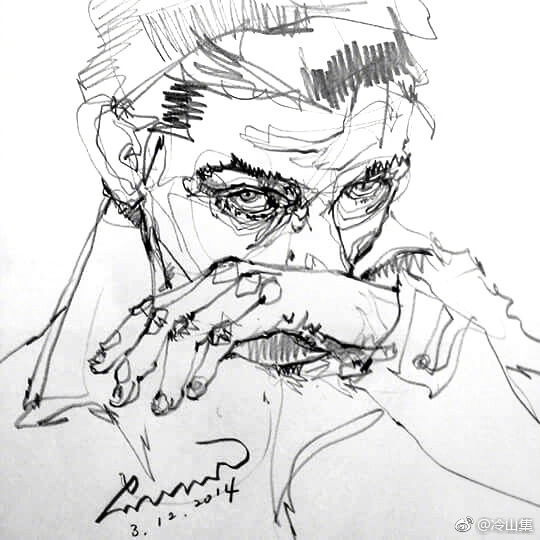 弗洛伊德式速写丨Saera