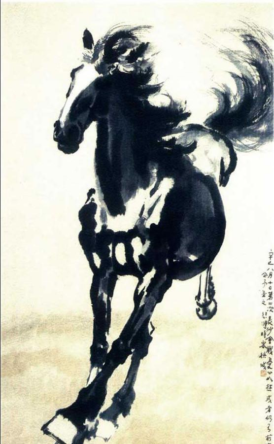 历代名家画笔下的马