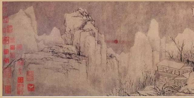 黄公望绘画作品欣赏|立轴|黄公望|浅绛_新浪新闻