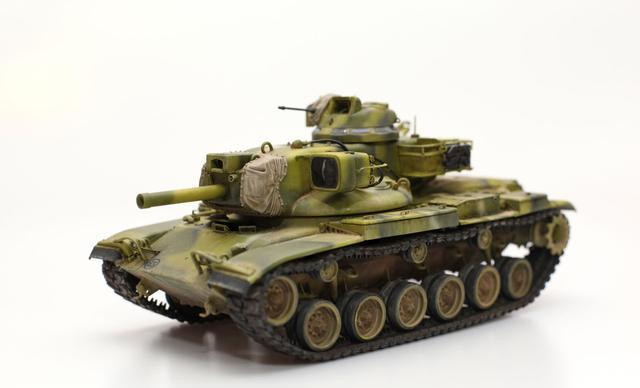 一款很怪异的坦克—— 美军 M60A2“巴顿” 坦克模型