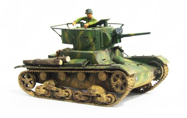 独家彩图！苏联T-26坦克奋勇奔驰中国抗日战场