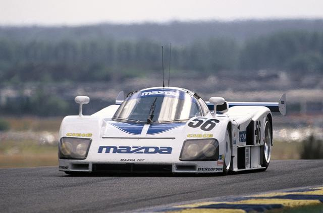 转子引擎的巅峰之作, 马自达787B赛车