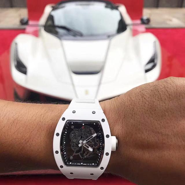 理查德米勒RM055白色传奇