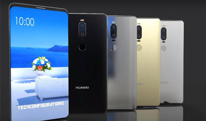 华为MATE10Pro谍照更新: 3D脸部扫描+麒麟970__财经头条__新浪财经