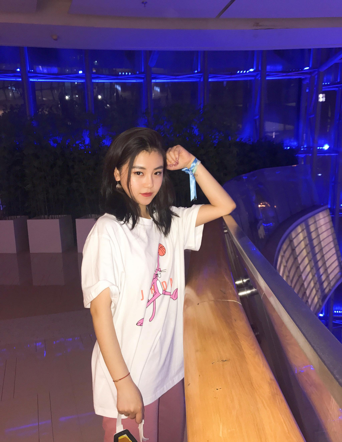 天津师范大学李梦蝶 21岁 身高166cm 体重47kg 舞蹈专业 爱好唱歌 拍