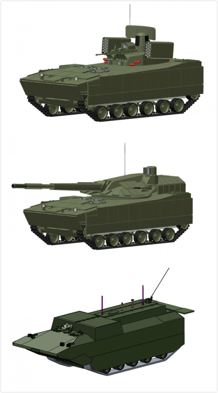 俄罗斯新型两栖战车BMMP