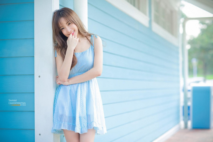 混血儿模特Feary清纯唯美写真