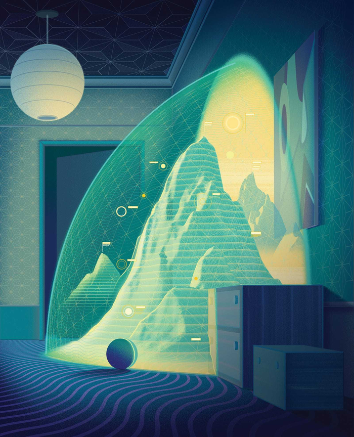 Sam Chivers 也是一名世界级的插画师