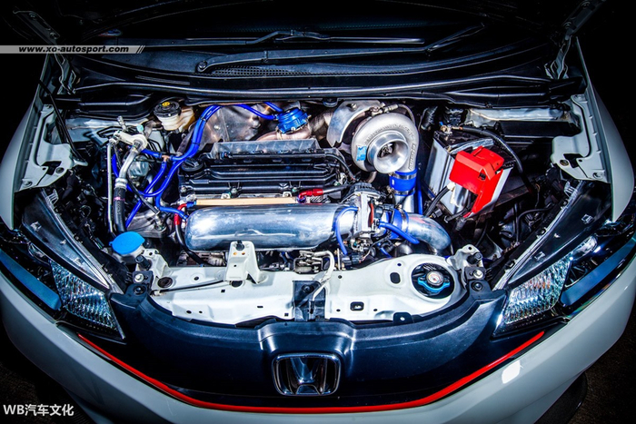 原装引擎挂涡轮，居然爆出406匹！本田超跑GK5改装案例
