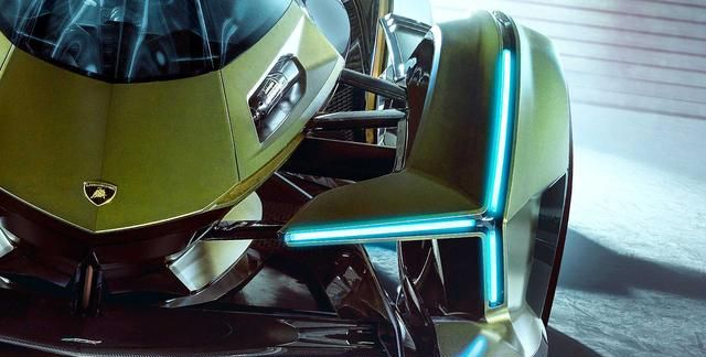 这头牛长这样才够GT嘛，兰博基尼V12 VisionGT发布