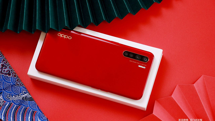 时尚潮范，喜庆吸睛的OPPO A91 摩登明红图赏