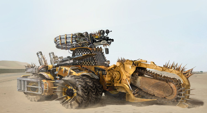 相当不错的一组机械和机甲设计作品！钢铁金属构成的科幻插画大作|机械|钢铁|机甲