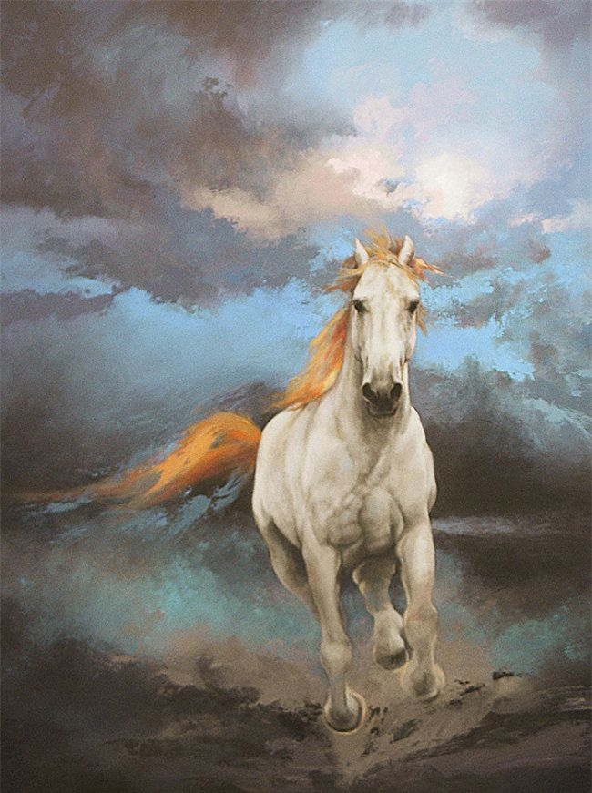 美国女画家J.M.Brodrick油画作品欣赏