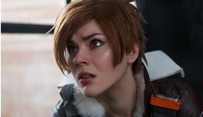 《守望先锋》猎空Cosplay：确认过眼神，是真的猎空！