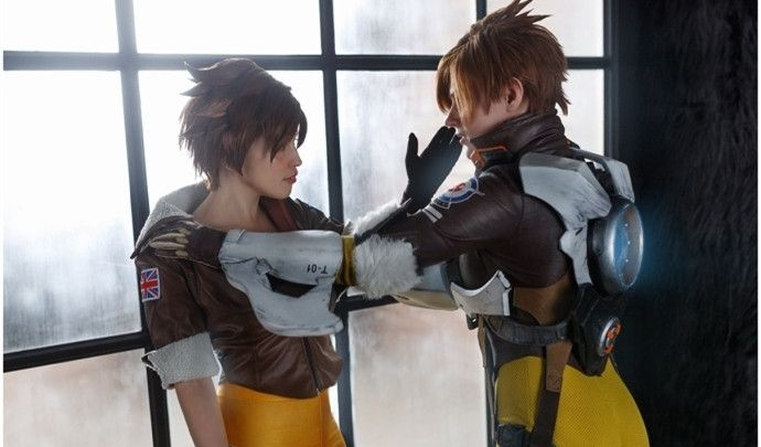 《守望先锋》猎空Cosplay：确认过眼神，是真的猎空！