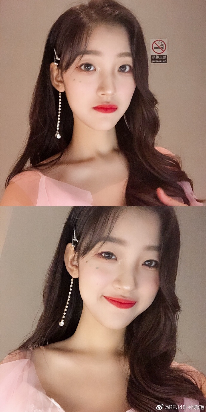 偶像女团BEJ48孙晓艳可爱自拍写真美照欣赏