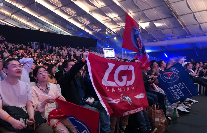 DOTA2：巴黎Major不愧是LGD的主场，国外粉丝超多人气很高