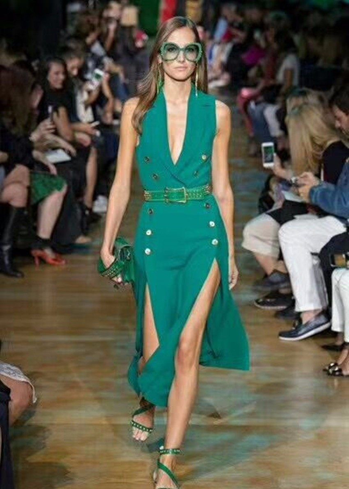 巴黎时装周Elie Saab 仙女下凡般的流苏元素被用到极致