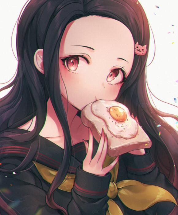 鬼灭之刃：水中的祢豆子，光是侧脸和背影，就美得让人窒息|豆子|竹筒|背影_新浪新闻