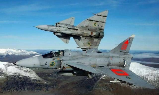 瑞典Saab-37，划时代的战机，超前设计理念永不过时