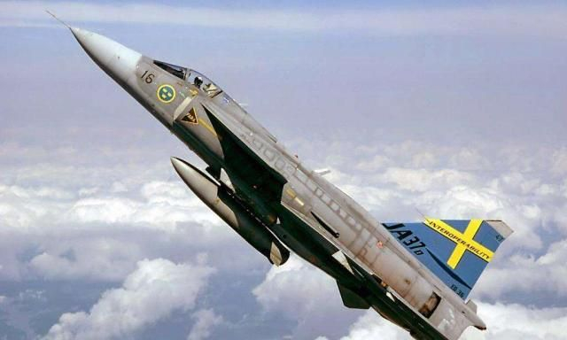 瑞典Saab-37，划时代的战机，超前设计理念永不过时