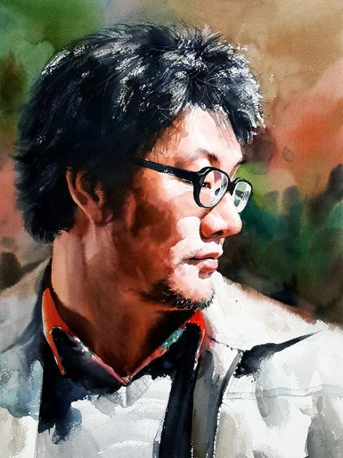 韩国画家JUNG HUN-SUNG精美水彩作品欣赏