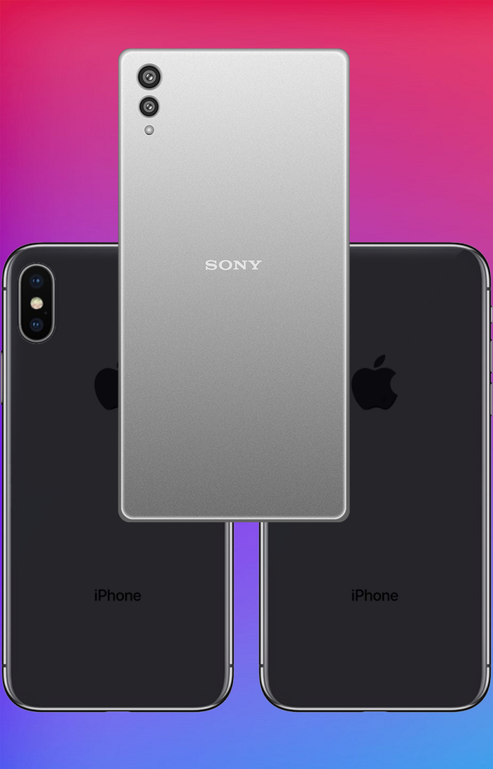 无刘海，概念版索尼XZ3P，对比iPhone X__财经头条__新浪财经