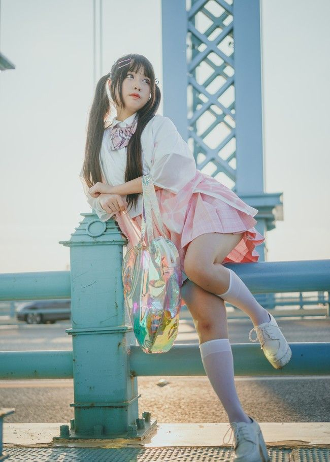 萝莉小妹jk制服cos，网友：双马尾小姐姐大概是上天给的恩赐