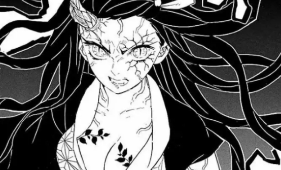 鬼灭之刃：祢豆子的五种形态，人类形态最美，图5让炭治郎恐慌